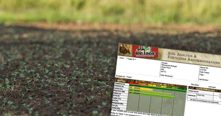 Understanding Your Soil Sample | Mossy Oak Gamekeeper